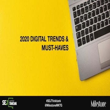 2020 Digital Trends & Must-Haves | PDF