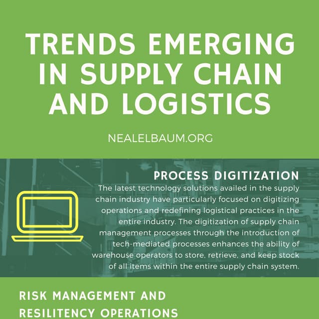 Trends Emerging in Supply Chain and Logistics | PDF