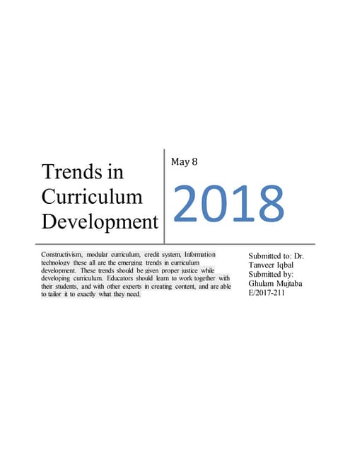 Relationships between Syllabus, Schemes of Work, and Lesson Plan | PDF