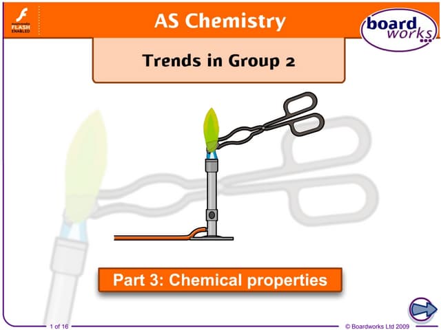 Group 2 Elements - Trends and Properties | PPT