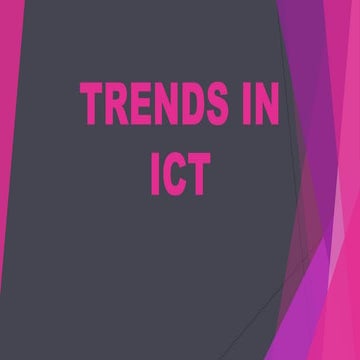 Trends in ict | PDF