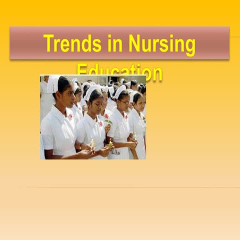 Trends and scope in advanced nursing practice