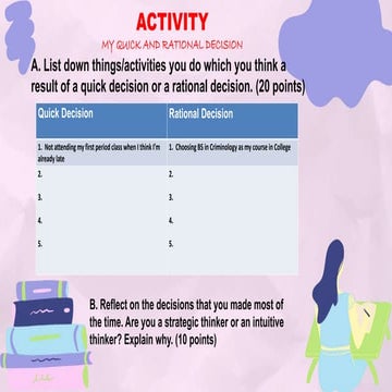 Trends Learning Activity No. 3 powerpoint presentation | PPT