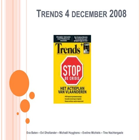 Trends 4 december 2008 | PPTX | Government Support and Welfare ...