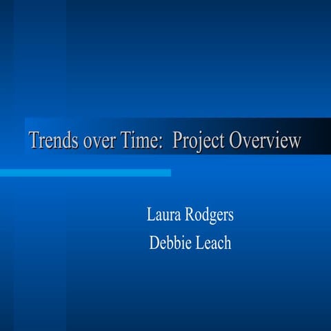 Trends over time | PPT | Physics | Science