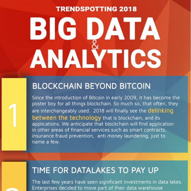 Big Data and Analytics Trends 2018 | PDF