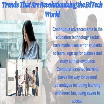 The Role of Technology in Modern Education How EdTech Courses Are ...