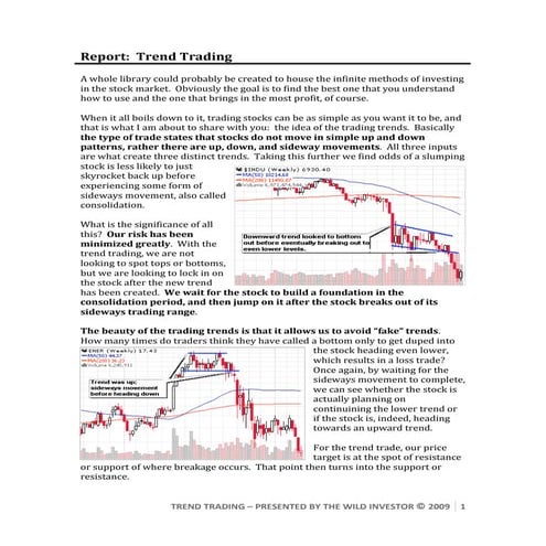 Trend trading | PDF