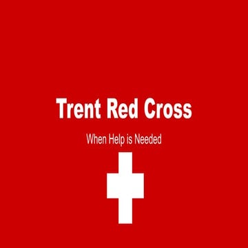 Red cross' English Online Presentation | PDF