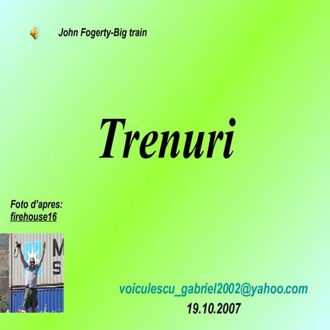 Trenuri | PPT