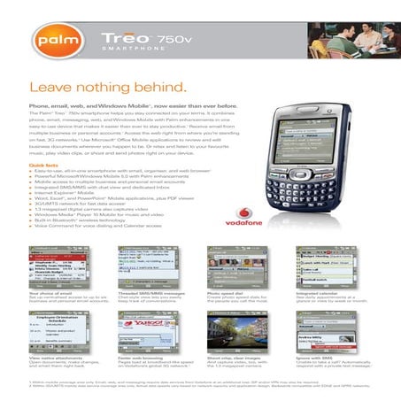 Treo750v Datasheet Nl | PPT