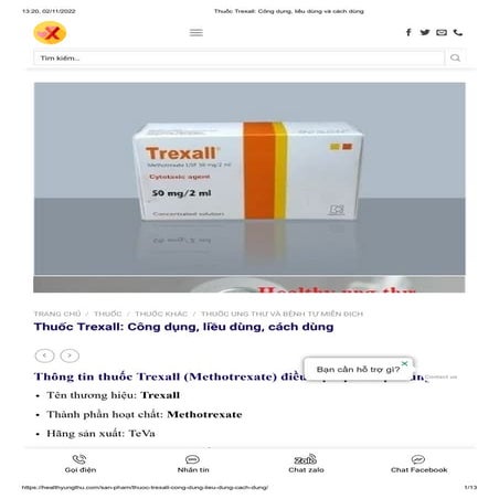 Trexall Thuoc dieu tri mot so loai ung thu.pdf