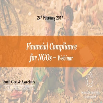 Financial Compliance for NGOs | PDF