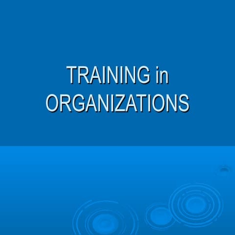 Trg method in org | PPT