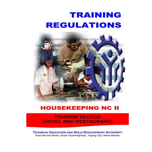 Training Regulation Housekeeping NC II TESDA | PDF