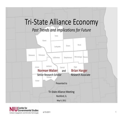 Tri‐State Alliance Economy: Past Trends and Implications for Future | PPT