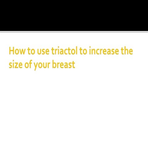 Triactol | PPT
