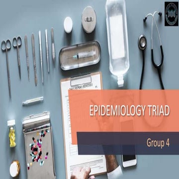 Triad Epidemiology | PPTX