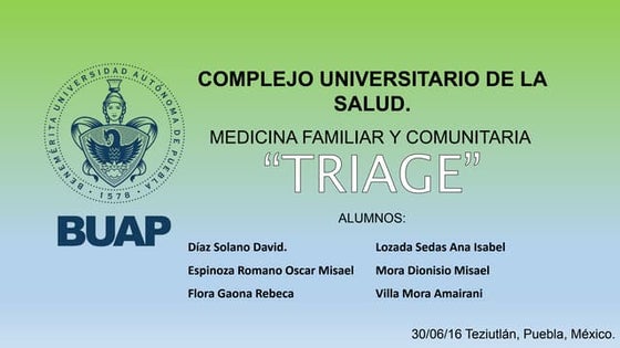 PRESENTACION DE LA TECNICA SBAR-SAER - ENFERMERIA | PPT