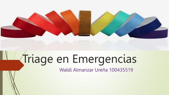 Presentación triage | PPT