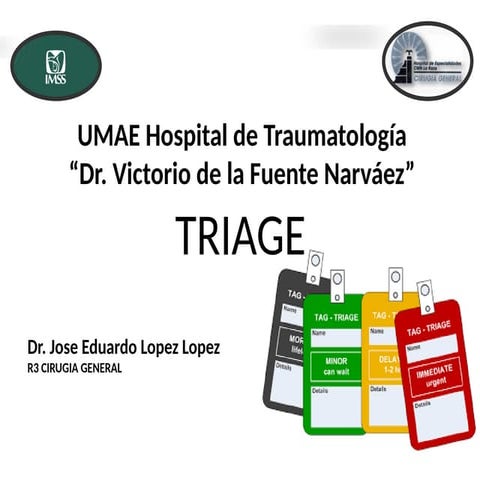 TRIAGE EN UN CENTRO DE TRAUMA DE TERCER NIVEL.pptx
