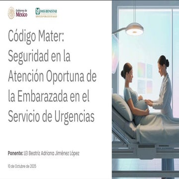 Triage Obstétrico, Código Mater y Equipo de.pptx