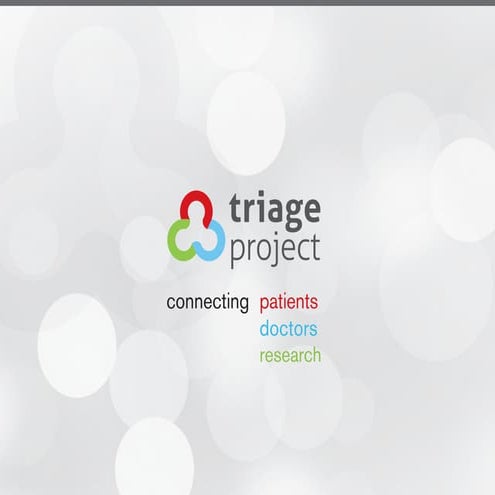 Triage project presentation | PPT