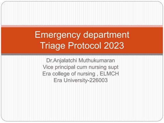 THE CANADIAN TRIAGE.pdf | First Aid | Injuries