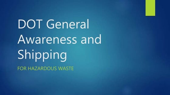 Section 4 IATA Identification | PPT | Chemistry | Science