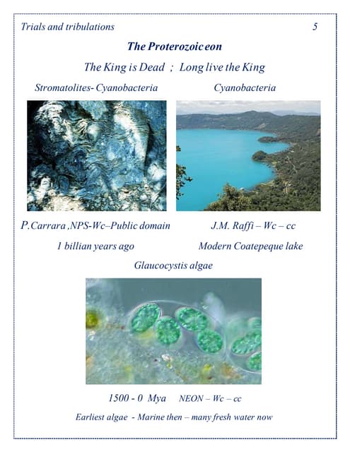 Trials and Tribulations Chapter 3 - Cryogenian period | PDF