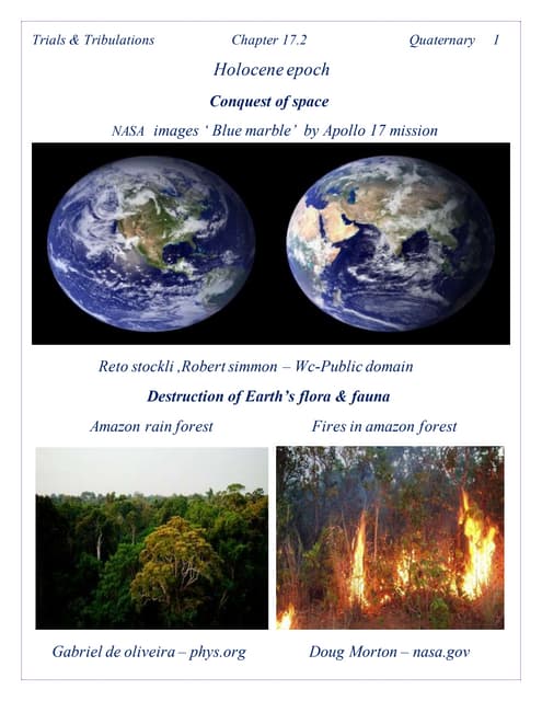 Trials and Tribulations Chapter 3 - Cryogenian period | PDF