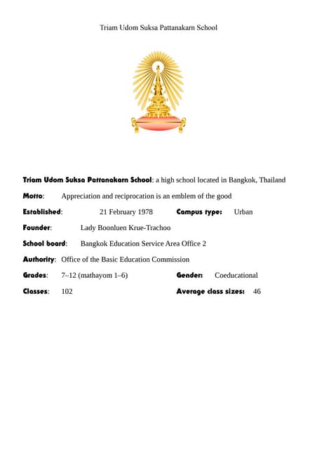 School Profile Presentation.pptx | Professional School | Postgraduate Education