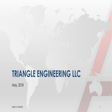 Triangle engineering Profile | PDF | Industrial Property | Real Estate