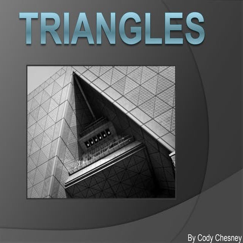 Congruent Triangles In Architecture