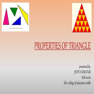 Triangles | PPTX | Physics | Science