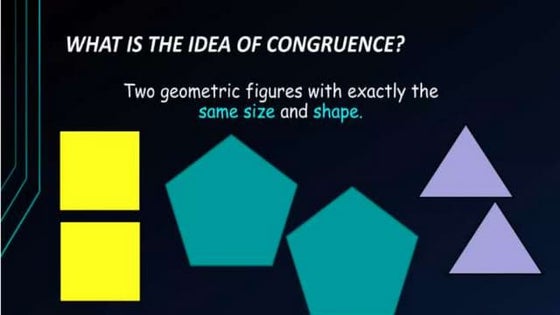Congruence of Triangle | PPTX