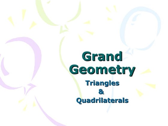 GRADE 4: KINDS OF QUADRILATERALS | PPT
