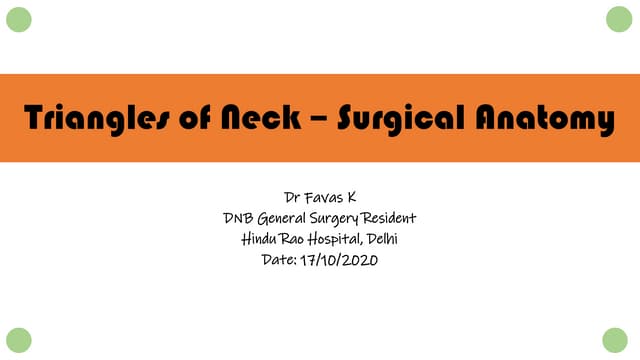 Surface marking Head Neck.ppt