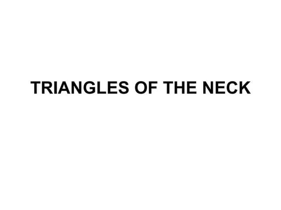 triangle of death ppt | PPT