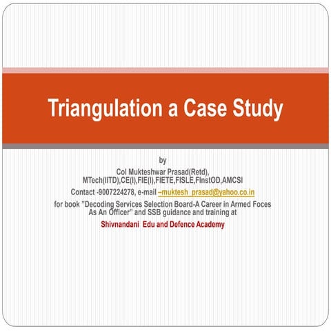 Triangulation new | PPTX