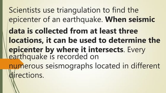 FINDING THE EPICENTER ACTIVITY SHEET | DOCX | Geology | Science