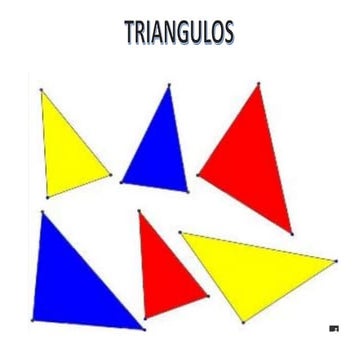 GEOMETRÍA PARA NIÑOS 3 TRIÁNGULOS | PPTX