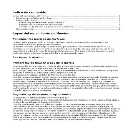 Leyes de newton presentacion | PPTX