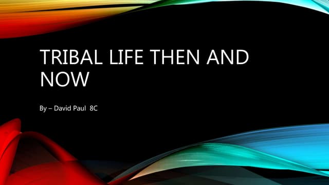 Tribal Movements.ppt