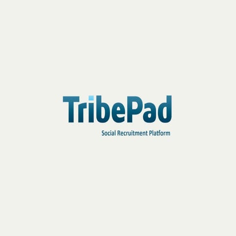 TribePad presentation-2012 | PDF