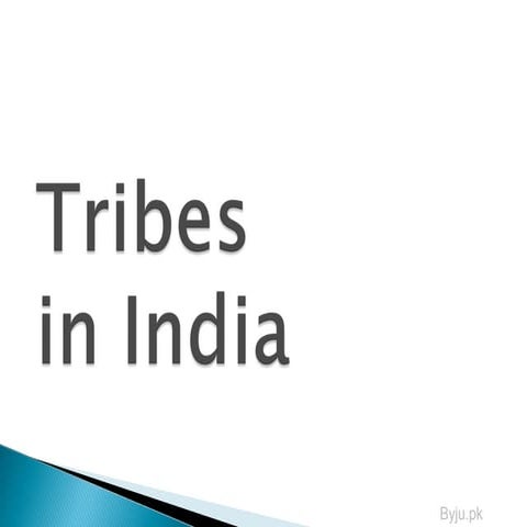 Tribes in india | PPT