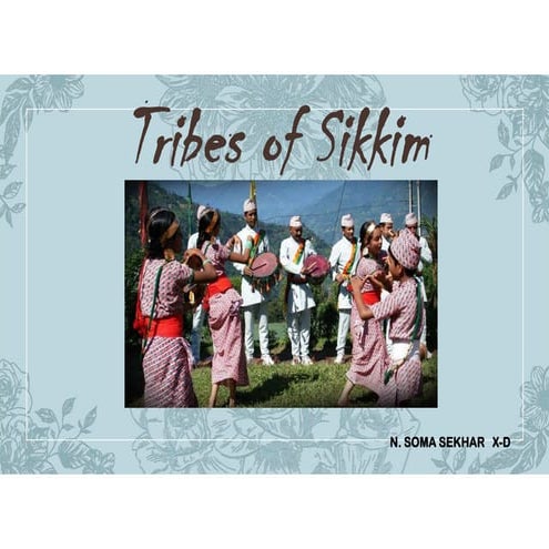 Tribes of sikkim- Art integration project | PDF