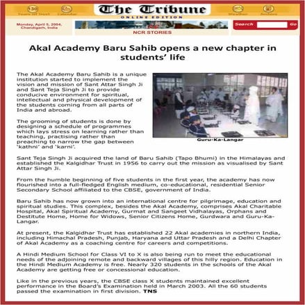 The Tribune | PDF