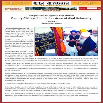 The Tribune | PDF
