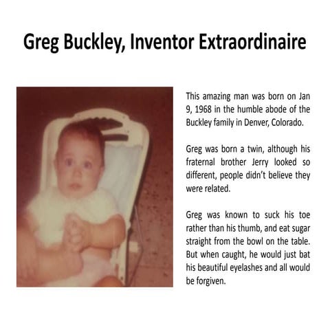 Tribute to Greg Buckley, Victim of Texting Accident | PPT